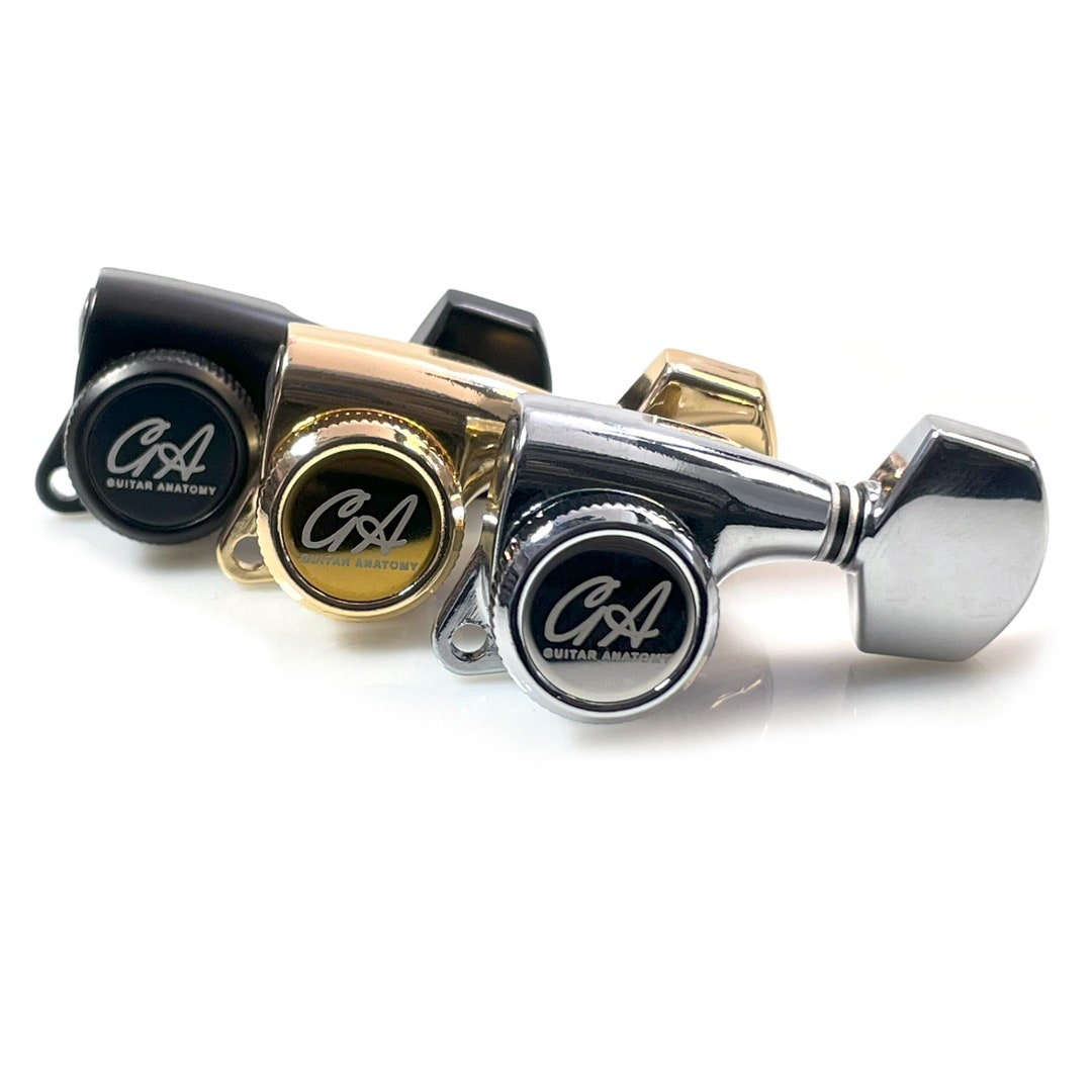 Guitar Anatomy Locking Tuners – Machine Heads for Stratocaster and ...