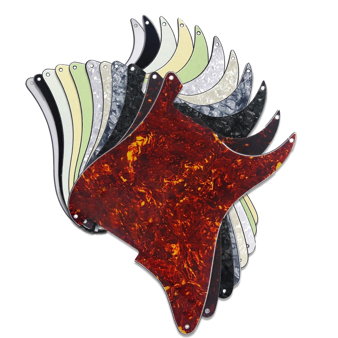 Stratocaster Blank Pickguard - Custom Screw and Pickup Layout DIY USA ...