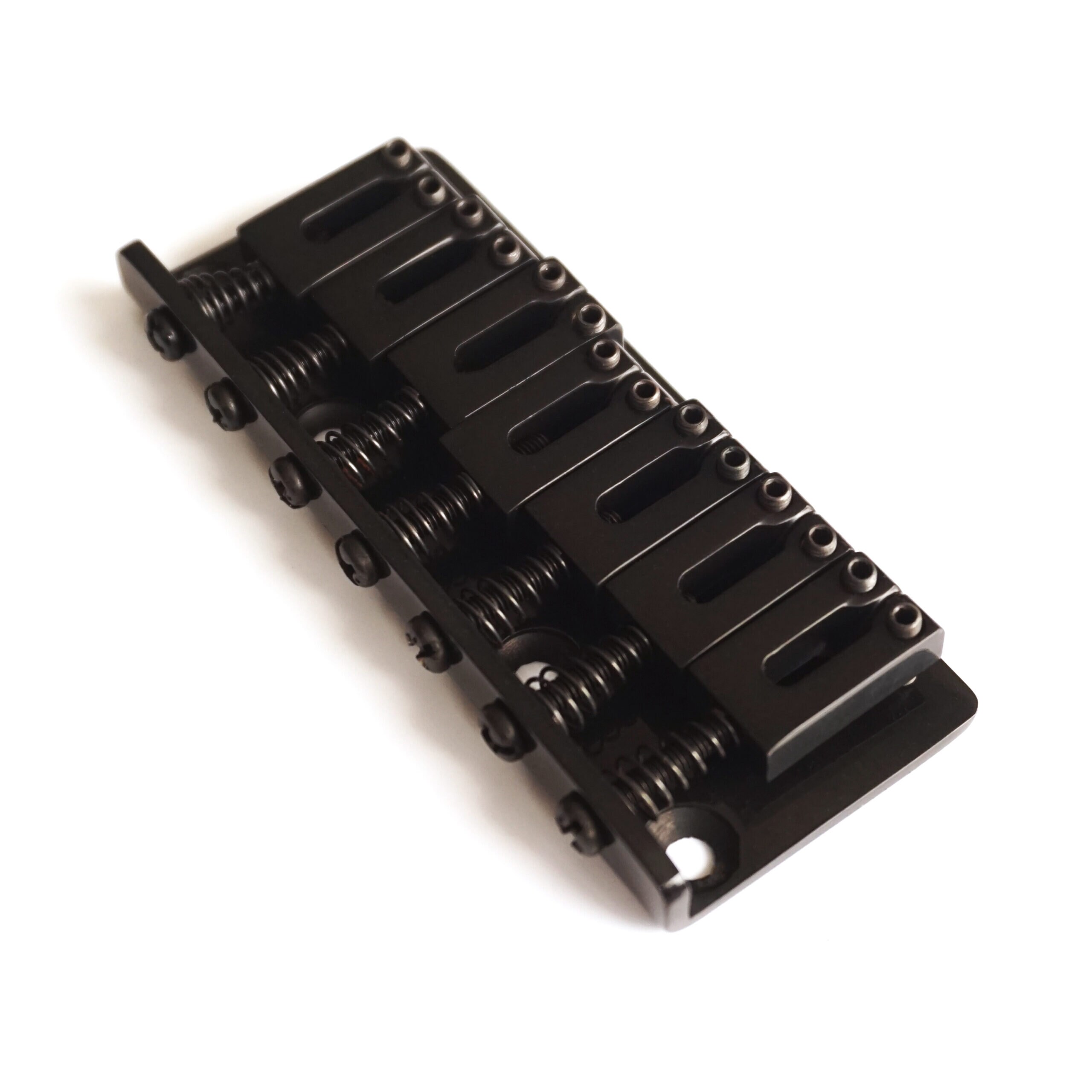 7 String Hardtail Through Body Bridge Chrome Black Gold - Etsy