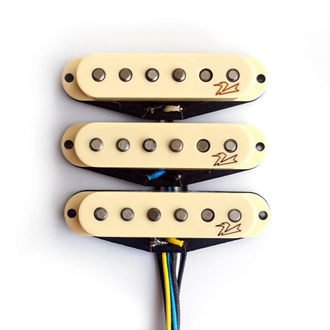 Fuzzy Duck™ Gold Series Single Coil Pickups for Stratocasters (cream ...