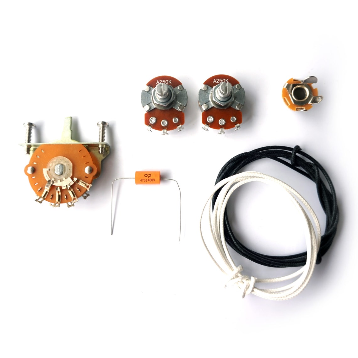 Wiring Kit – Standard Telecaster Upgrade Electrics With Oak Grigsby ...