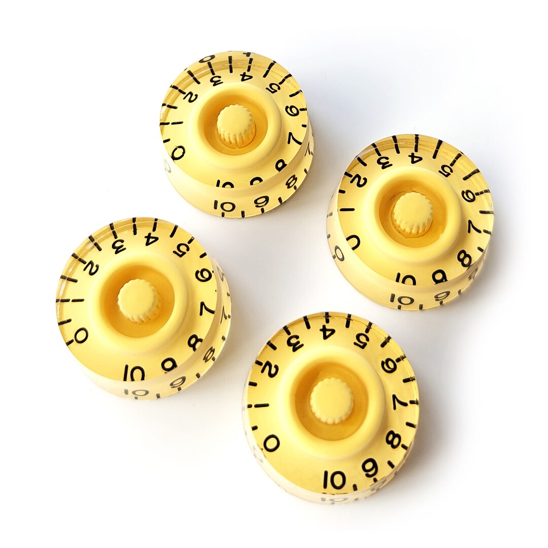 Speed Control Knobs Left Handed – Volume Tone for Gibson & Epiphone Les ...