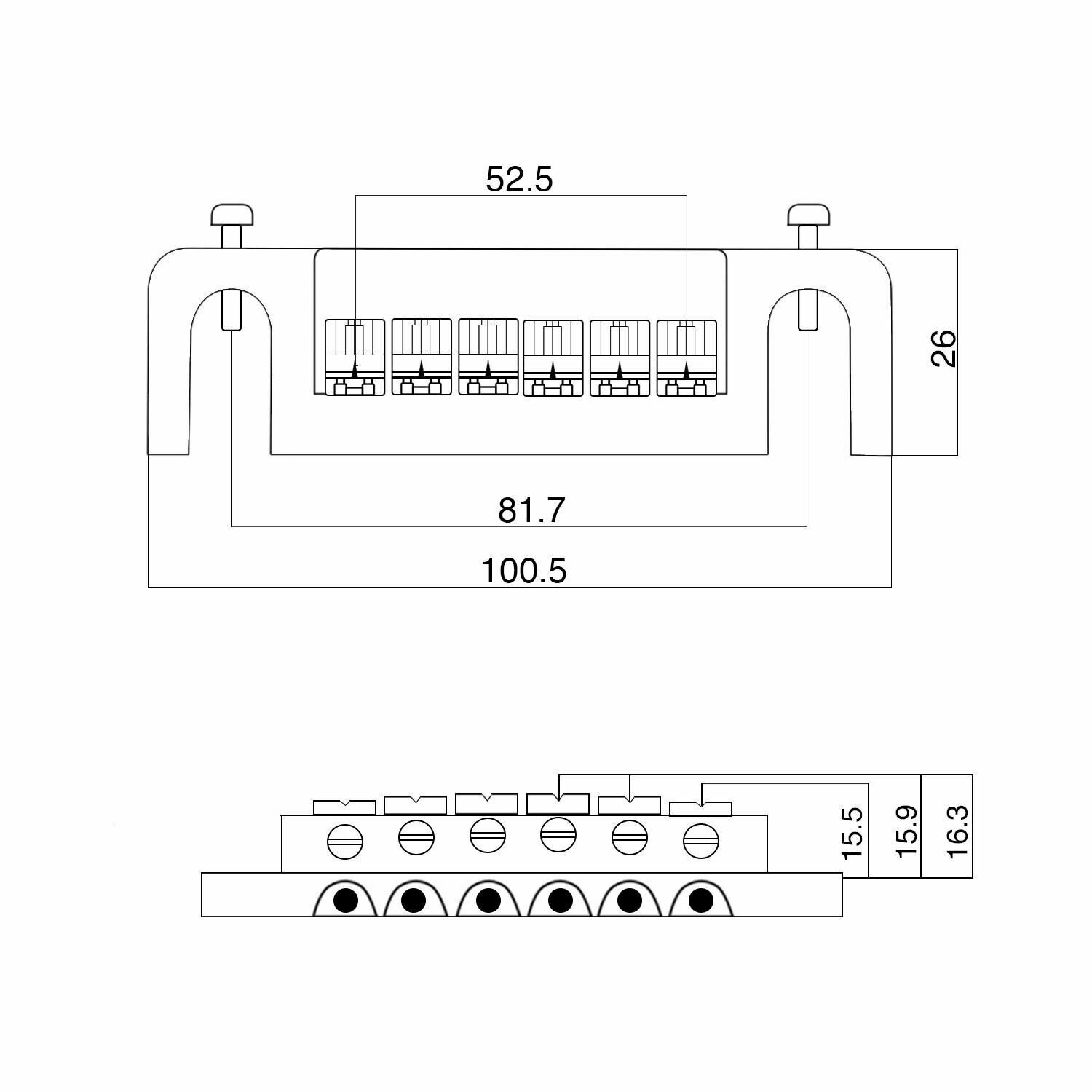 Les Paul Adjustable Wrap-around Bridge for LP Jnr SG Jnr - Etsy