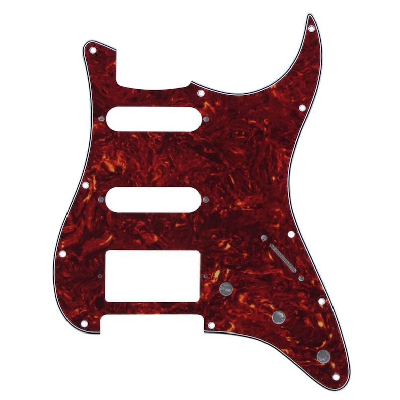 Stratocaster HSS Humbucker Pickguard Scratchplate to Fit Fender USA MEX ...