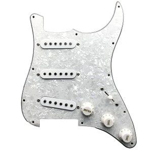 Loaded Stratocaster Electric Guitar Pickguard Scratchplate Prewired - Etsy