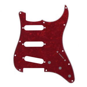 Colourful Strat Stratocaster Electric Guitar Pickguard Scratch Plates ...