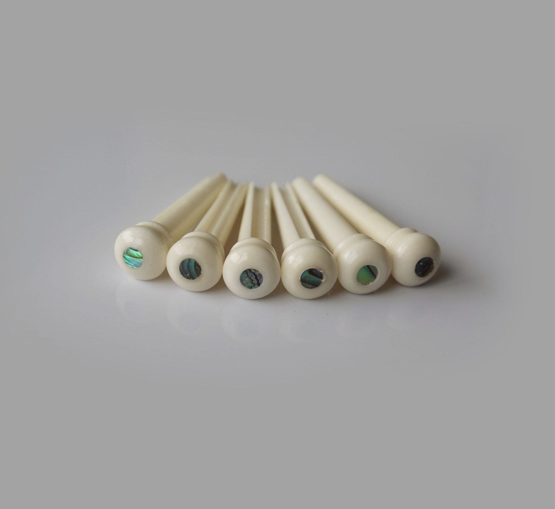 Bone and Abalone Guitar Bridge Pins String Pegs - Etsy
