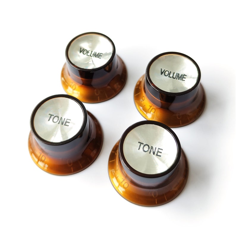 Top Hat Bell Reflector Knobs – Volume Tone Controls for Gibson ...