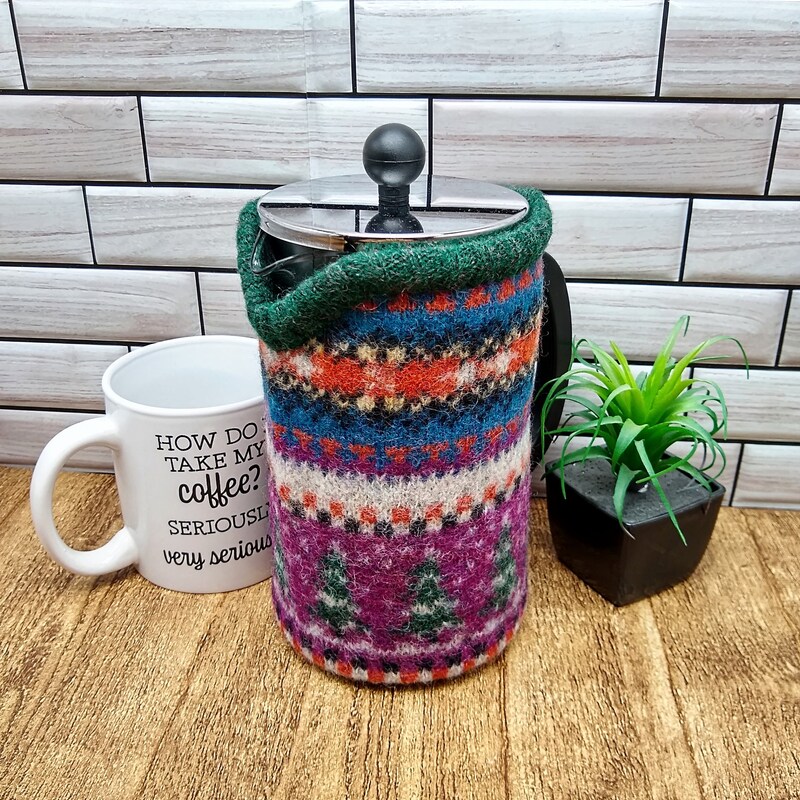 Felt Coffee Cozy - Etsy