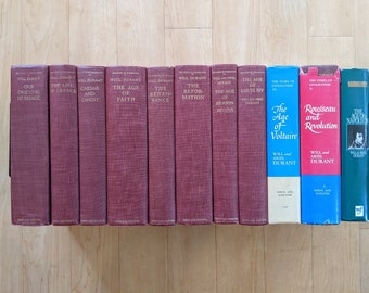 The Story of Civilization by Will and Ariel Durant, Vintage History ...