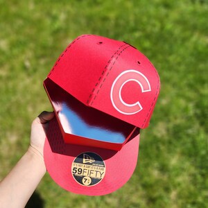 Baseball Cap Box Hat Gift Boxes Customized Favor Box Baseball Hat Box ...