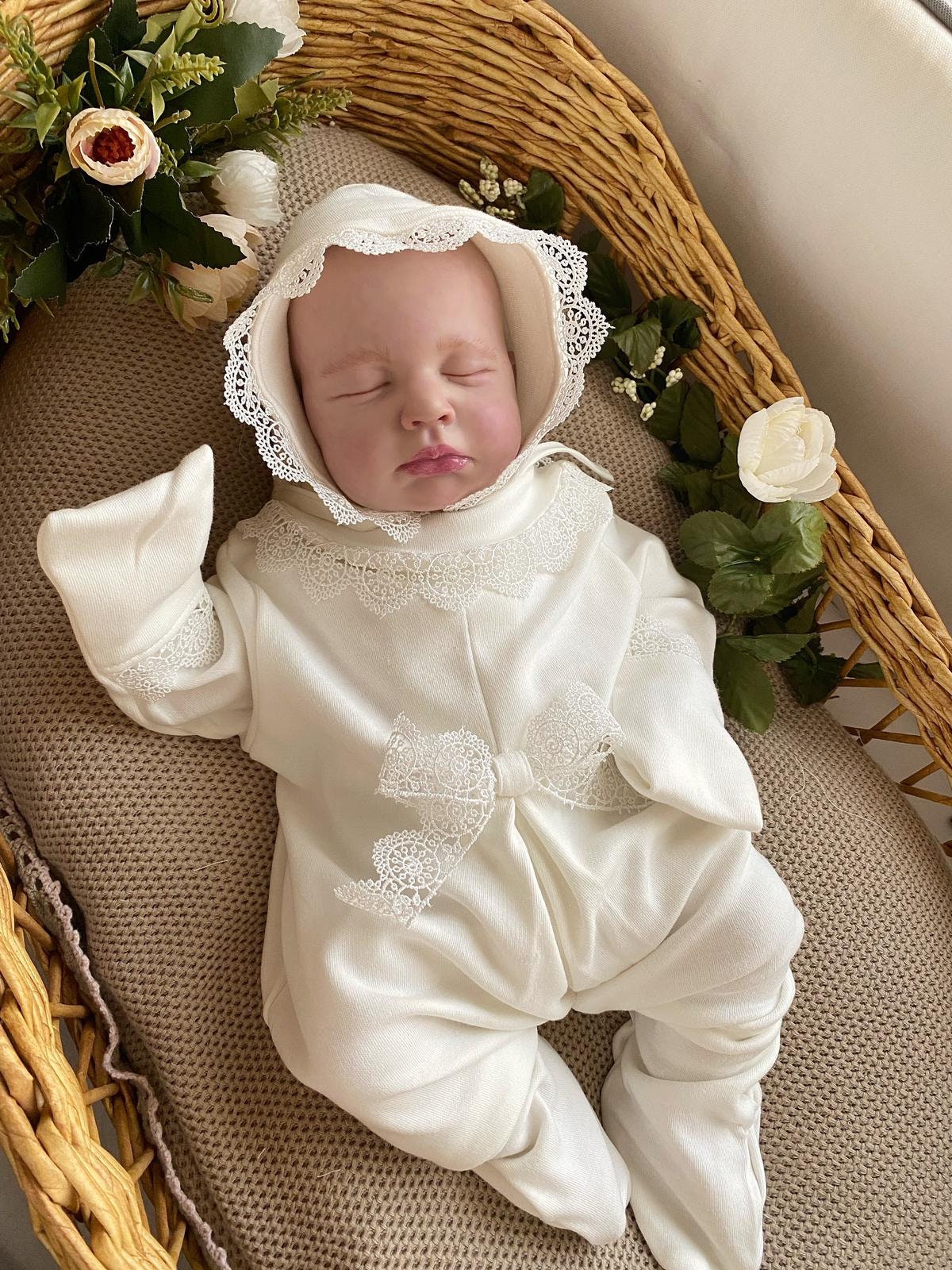 Handmade Newborn Outfit, Coming Home Outfit, Newborn Hospital Outfit ...