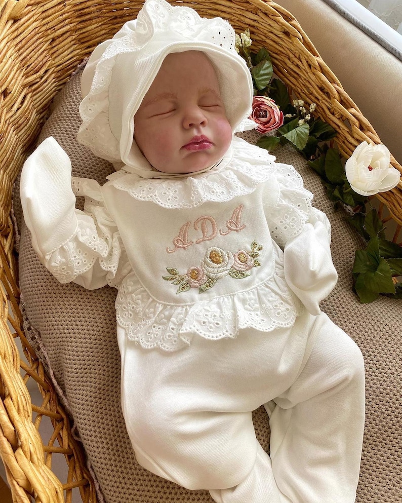 Personalised Newborn Outfit, Coming Home Outfit, Newborn Hospital ...