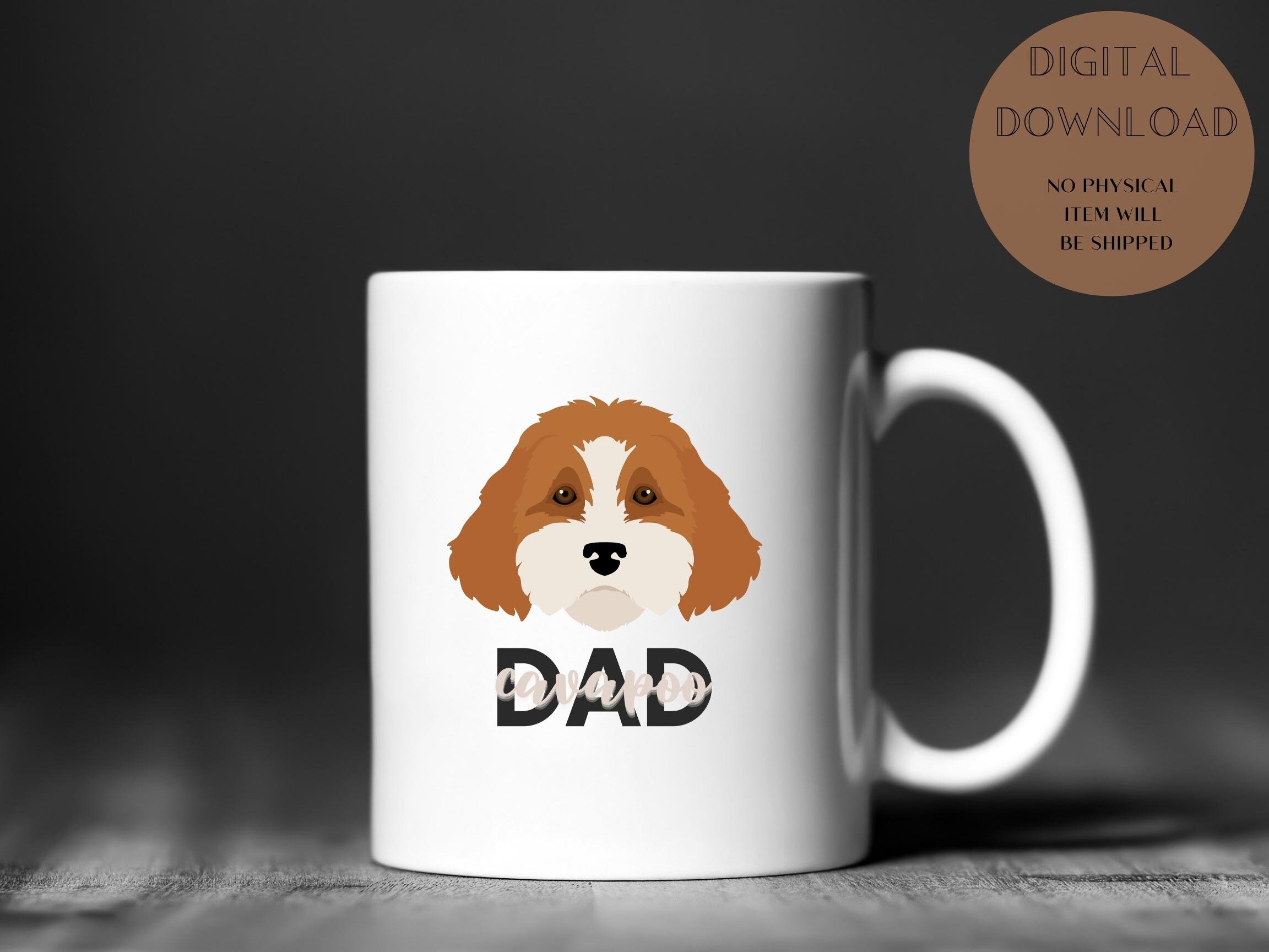 Cavapoo Mom Dad PNG SVG PDF Gift for Dog Lovers Files for - Etsy