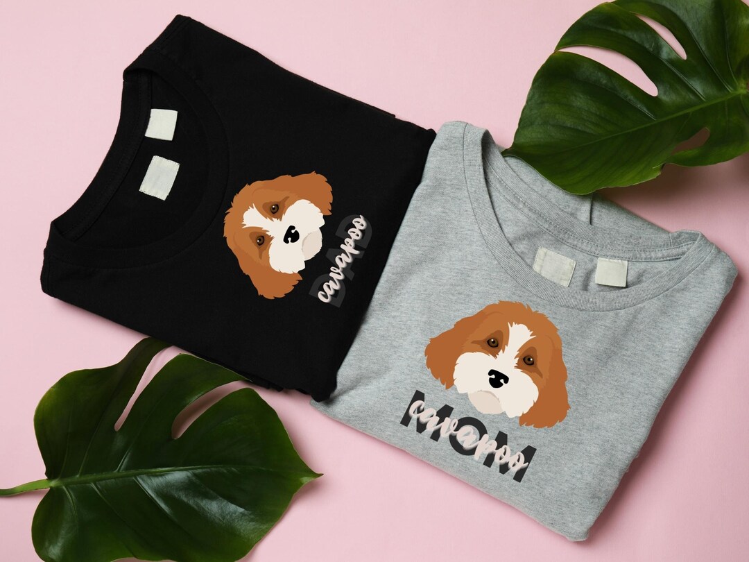 Cavapoo Mom Dad PNG SVG PDF Gift for Dog Lovers Files for - Etsy