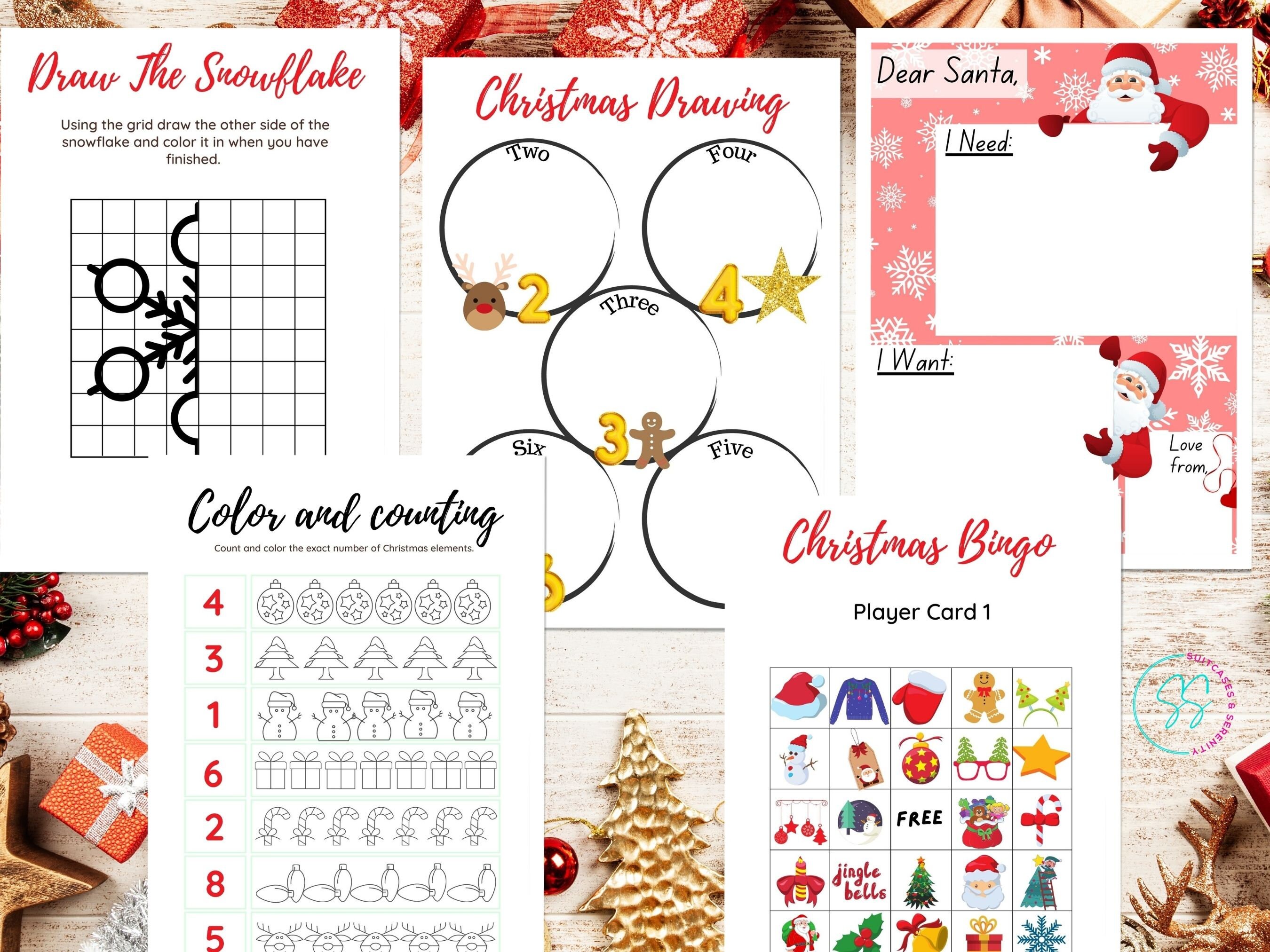 The ULTIMATE CHRISTMAS Activity Book for Kids Christmas Activities ...