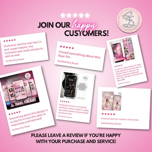 Digital Birthday Weekend Invitation Animated Travel Itinerary Girls ...