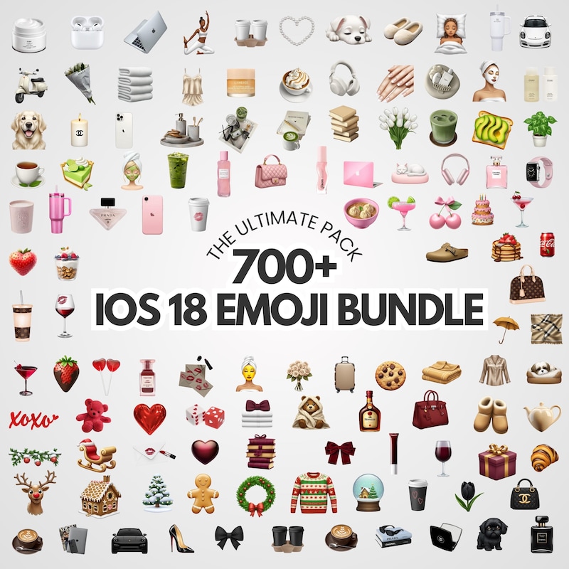Ios 18 Emoji Stickers - Etsy