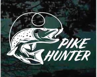 Northern Pike Decal - Etsy