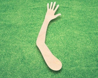 Wooden Hand Cut Out - Etsy