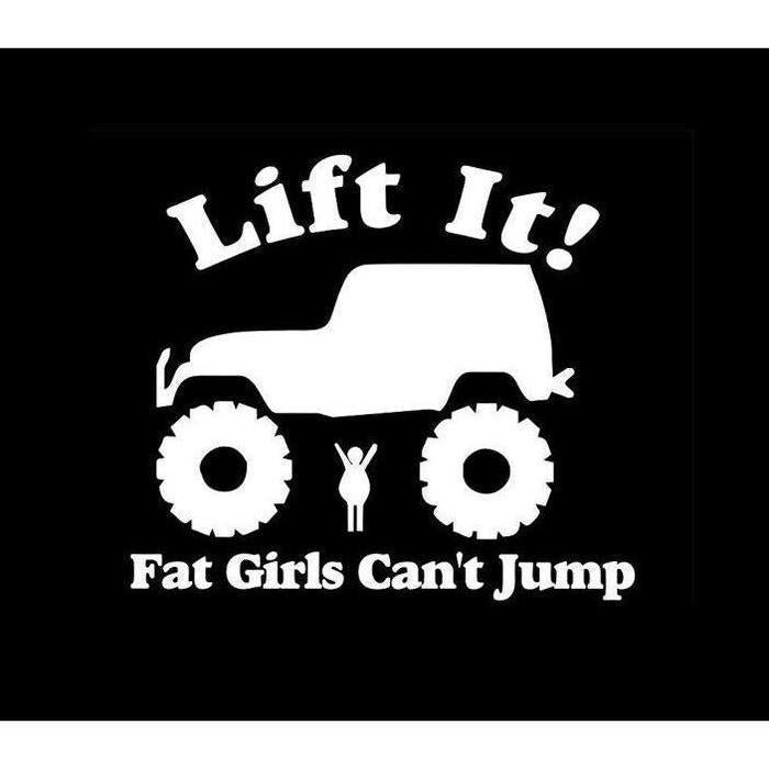Lifted Truck Bumper Stickers