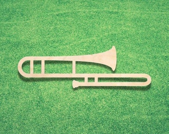 Wooden Trombone - Etsy