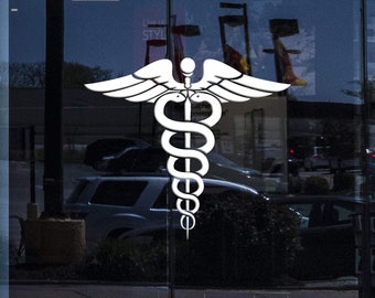 Caduceus Decal - Etsy