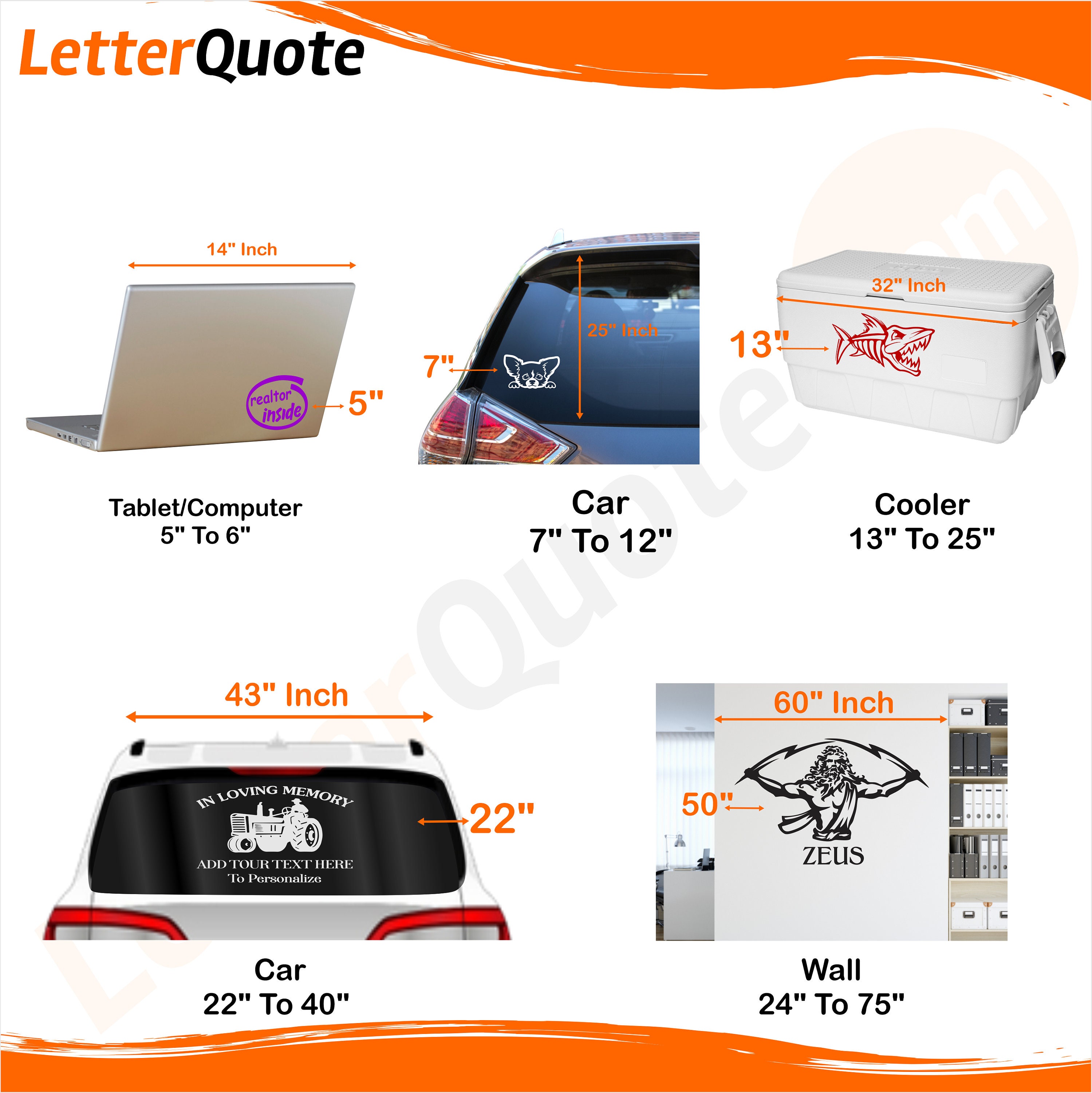 Eagle Car And Truck Decals And Stickers Christian Cross Deer Hunting ...