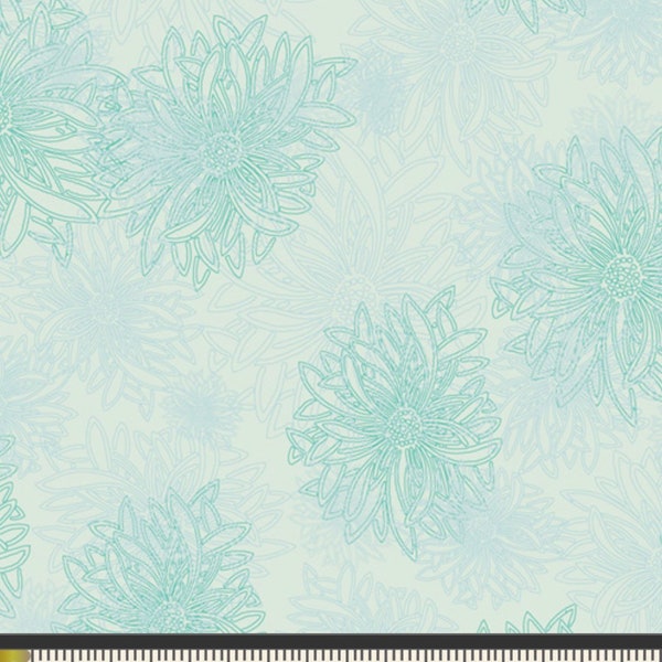 Blue Floral Fabric - Etsy