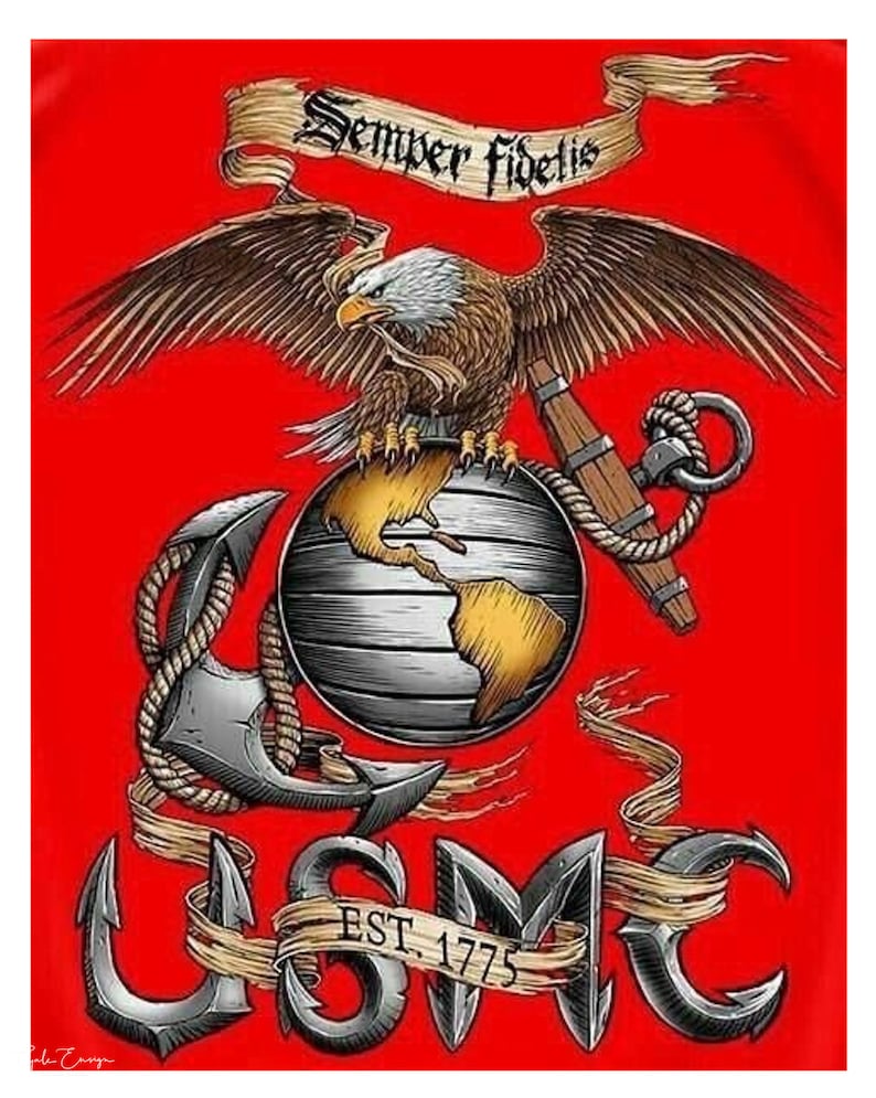 USMC, Marine Corps Gift, USMC Veteran, Marine Corps, Marine Sign ...