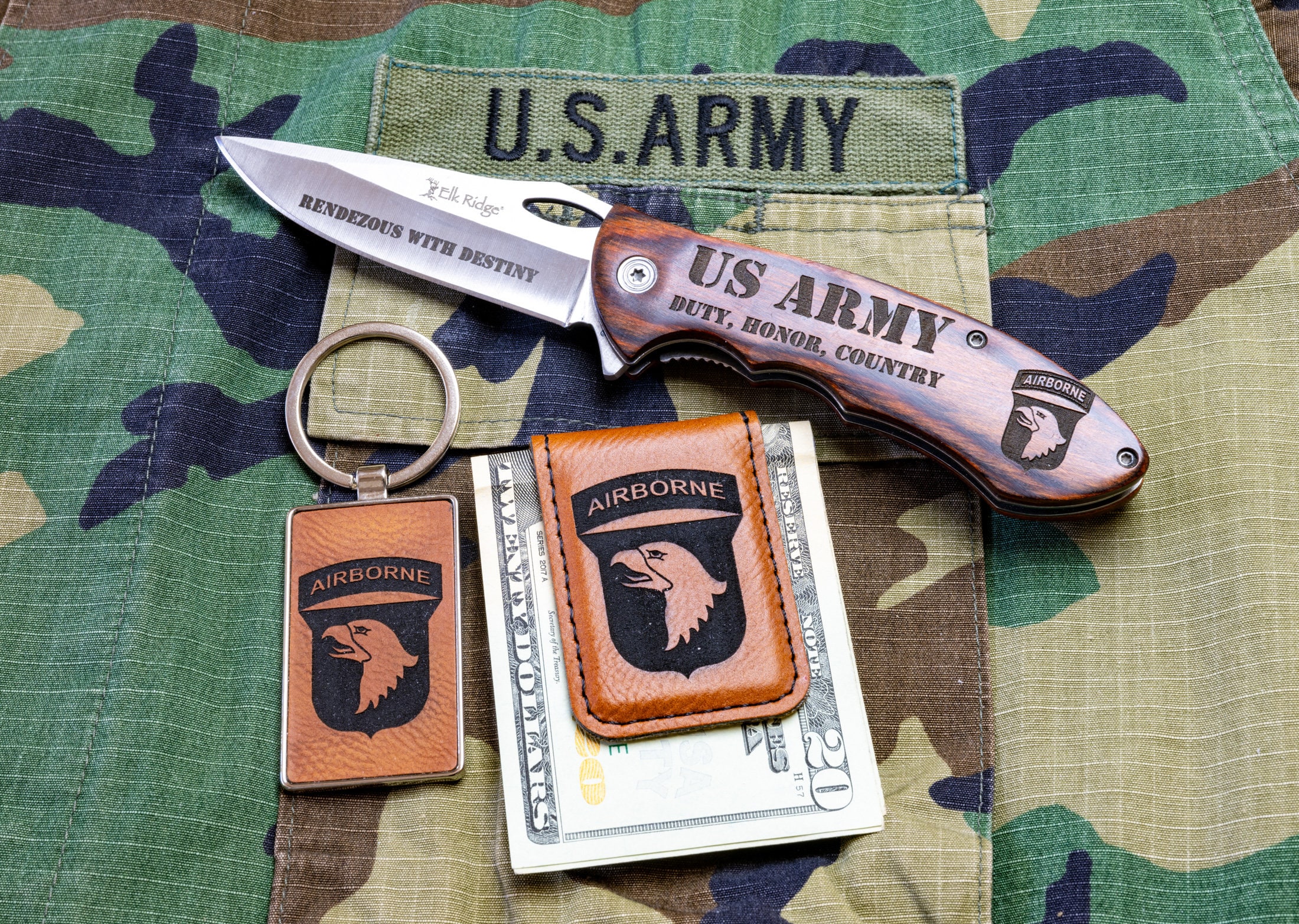 101st Airborne, US Army Gift, Army Knife, Army Gift, Army Veteran ...