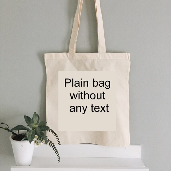 Cotton Tote Bag - Etsy