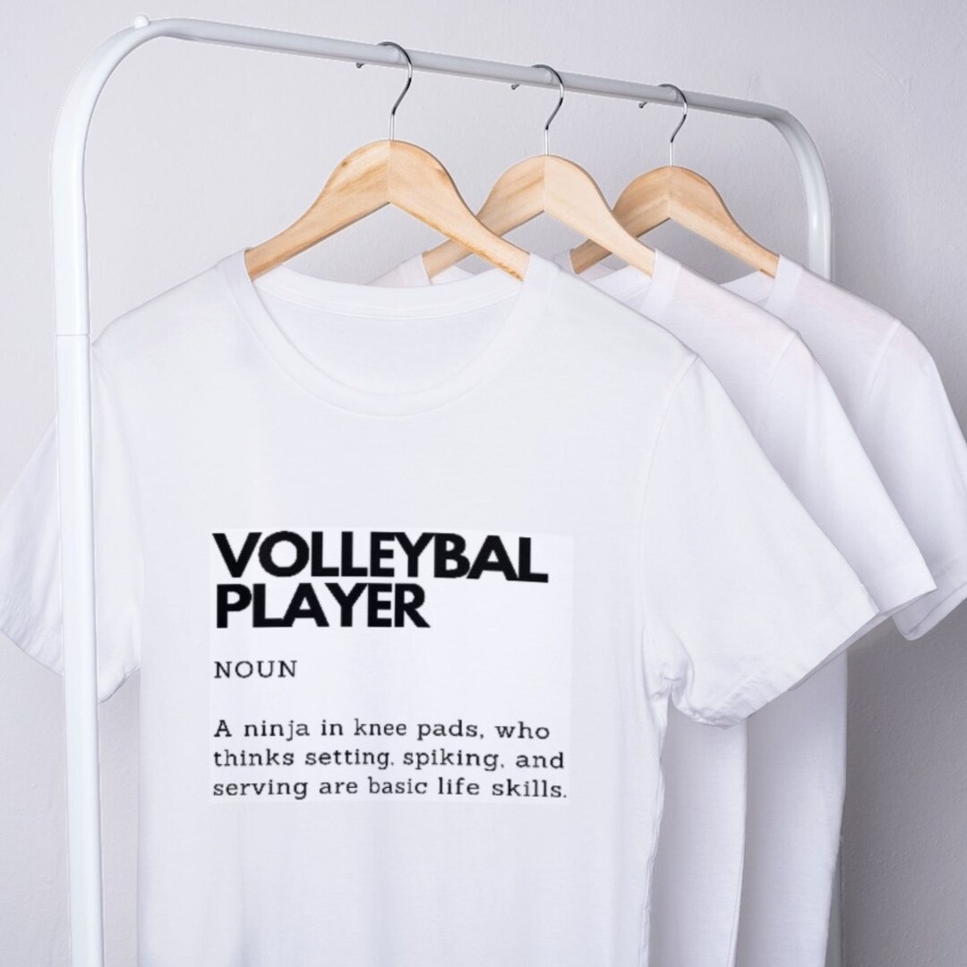 Volleyball Player Definition Funny Tshirt Gift for Volleyball - Etsy