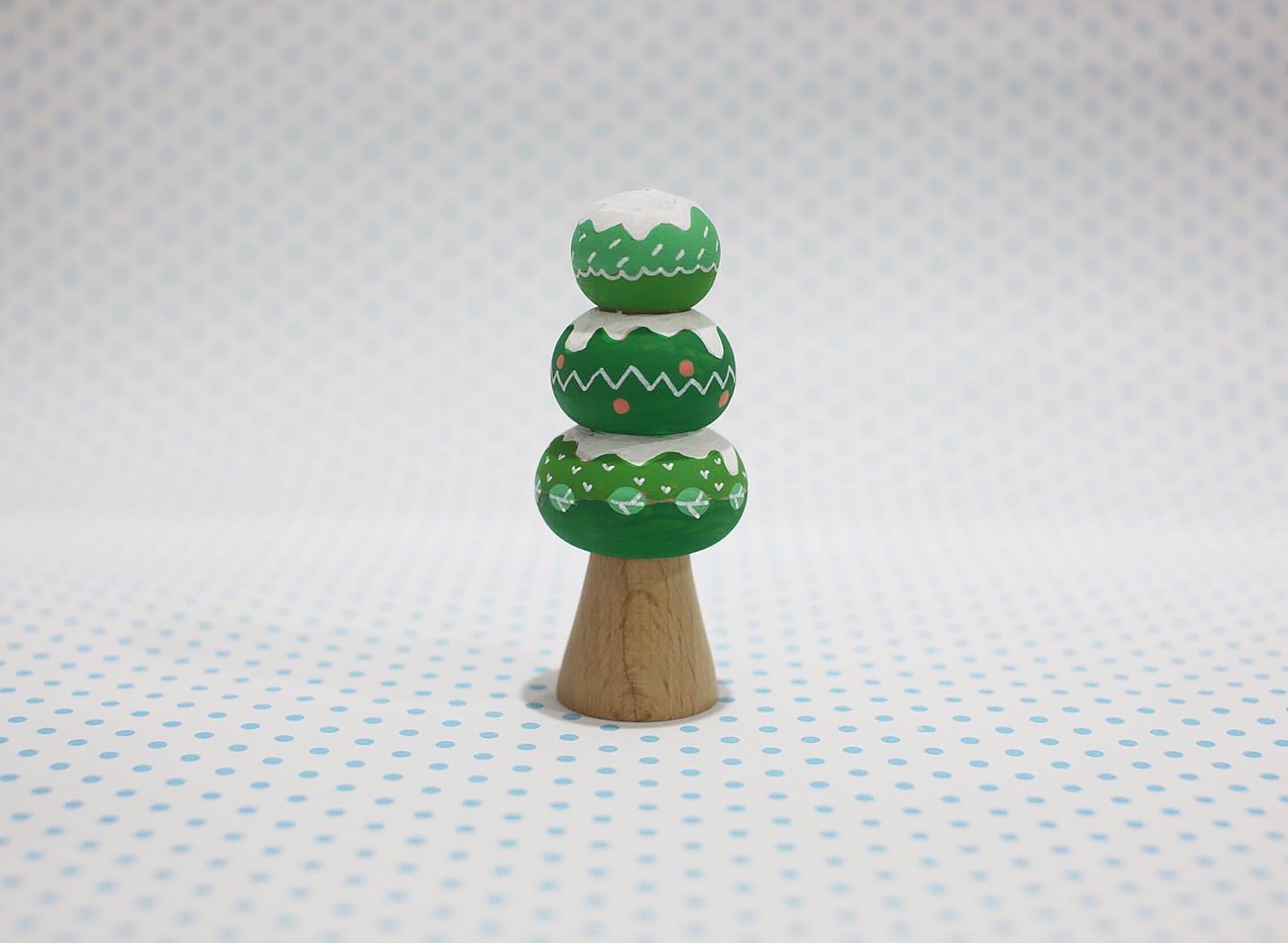 Snowman Peg Dolls Wooden Trees New Year Gift Winter Home - Etsy