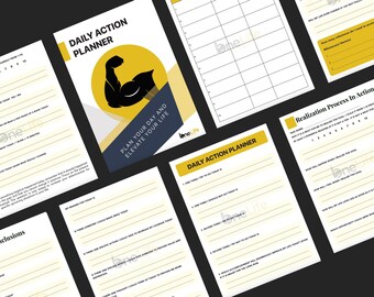 Action Planner | Etsy