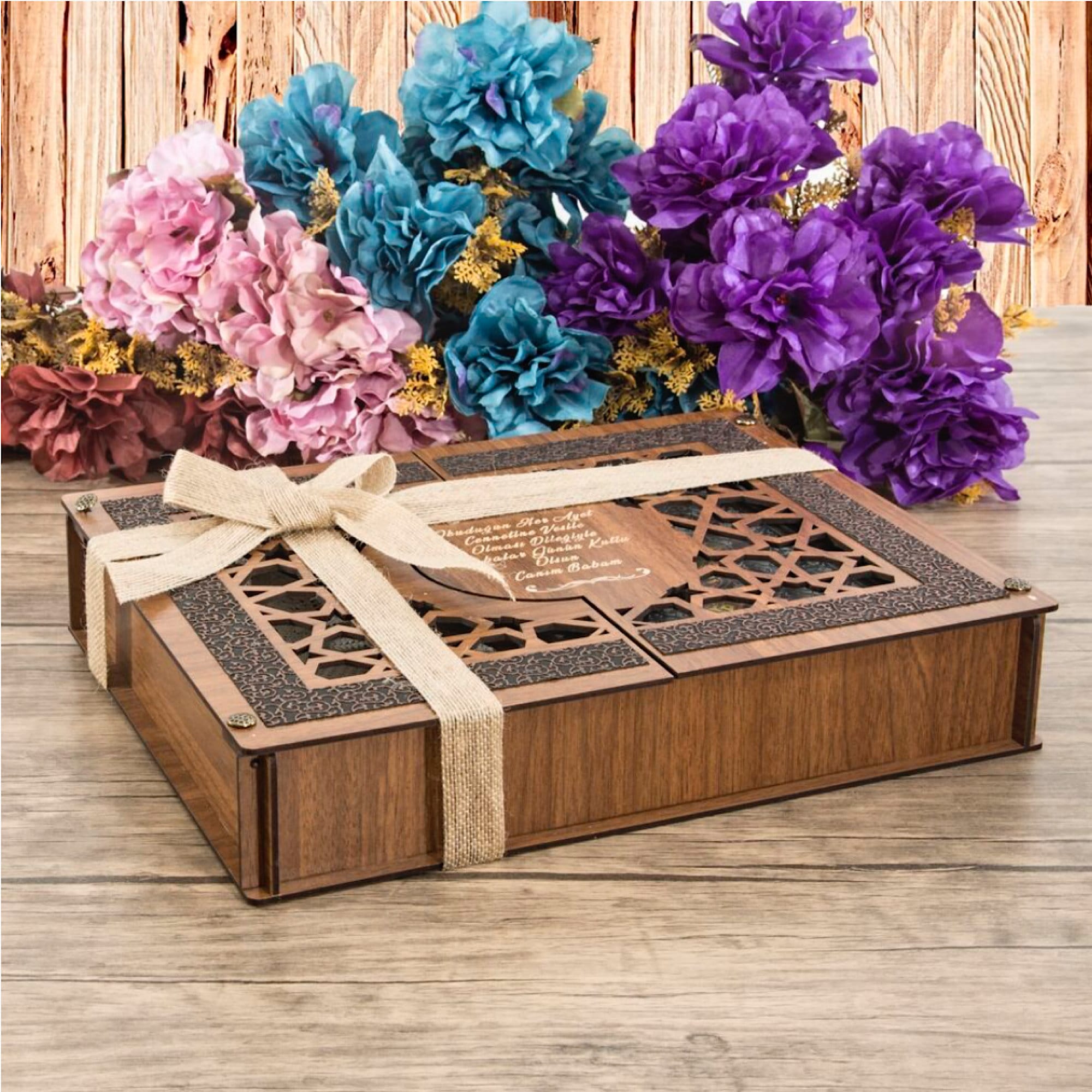 Personalized Islamic Fathers Day Gift, Quran Gift Set, Prayer Rug ...