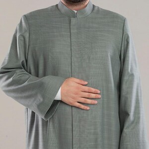 Handmade Green Enderun Model Imam Robe Custom Memduhi Prayer Attire ...