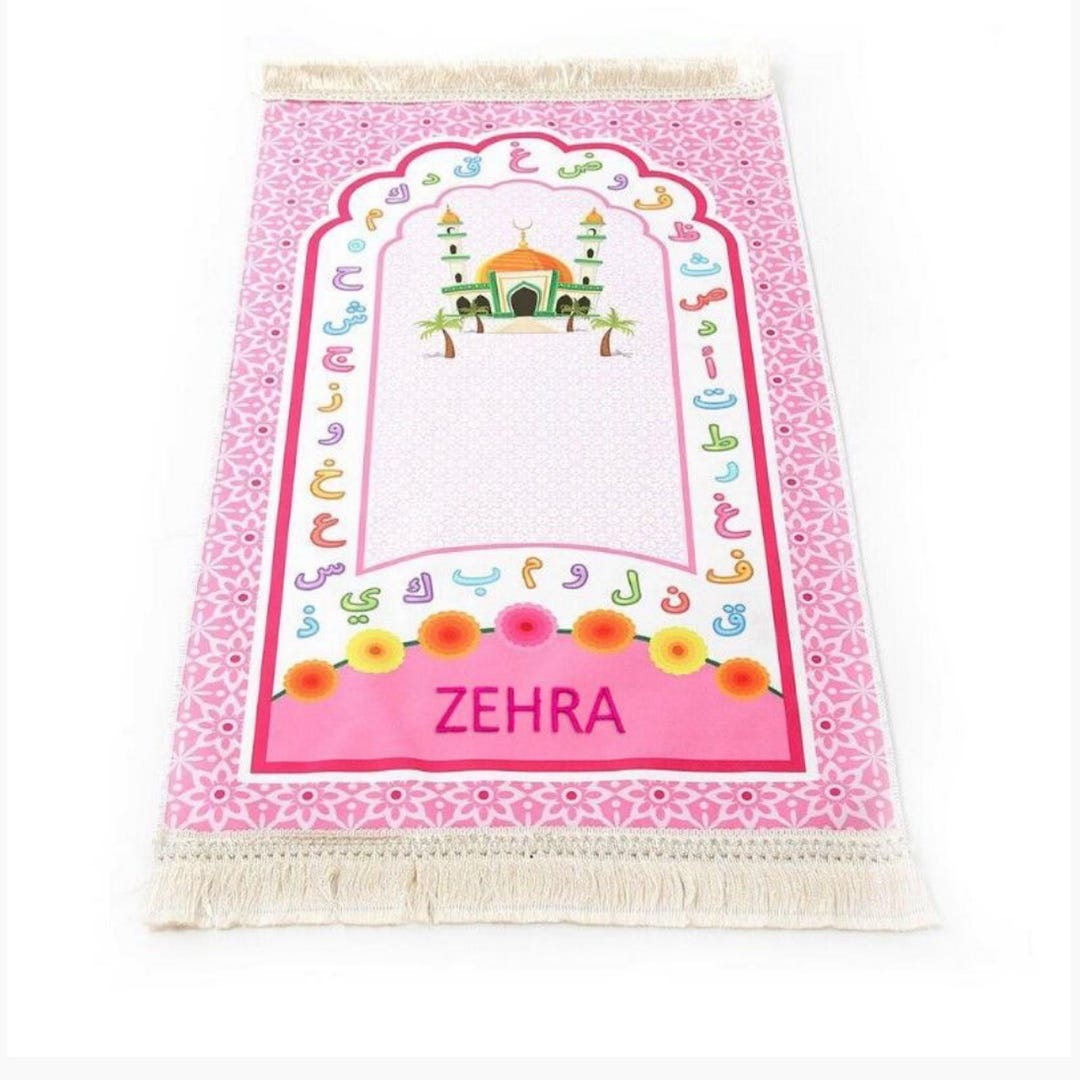 Custom Kids Prayer Mat / Personalized Children's Prayer Rug / Small ...