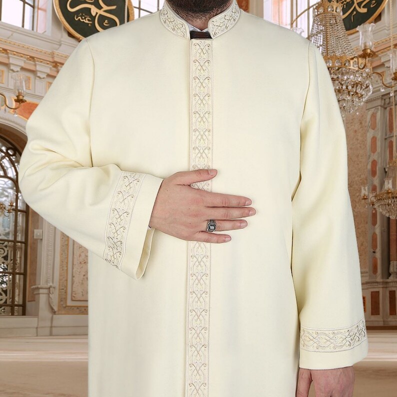 Personalized Imam Jubba, Prayer Robe for Muslim, Thawb, Glabia, Thobe ...