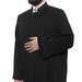 Black Embroidered Imamah Cloth, Prayer Robe for Muslim, Thawb, Glabia ...