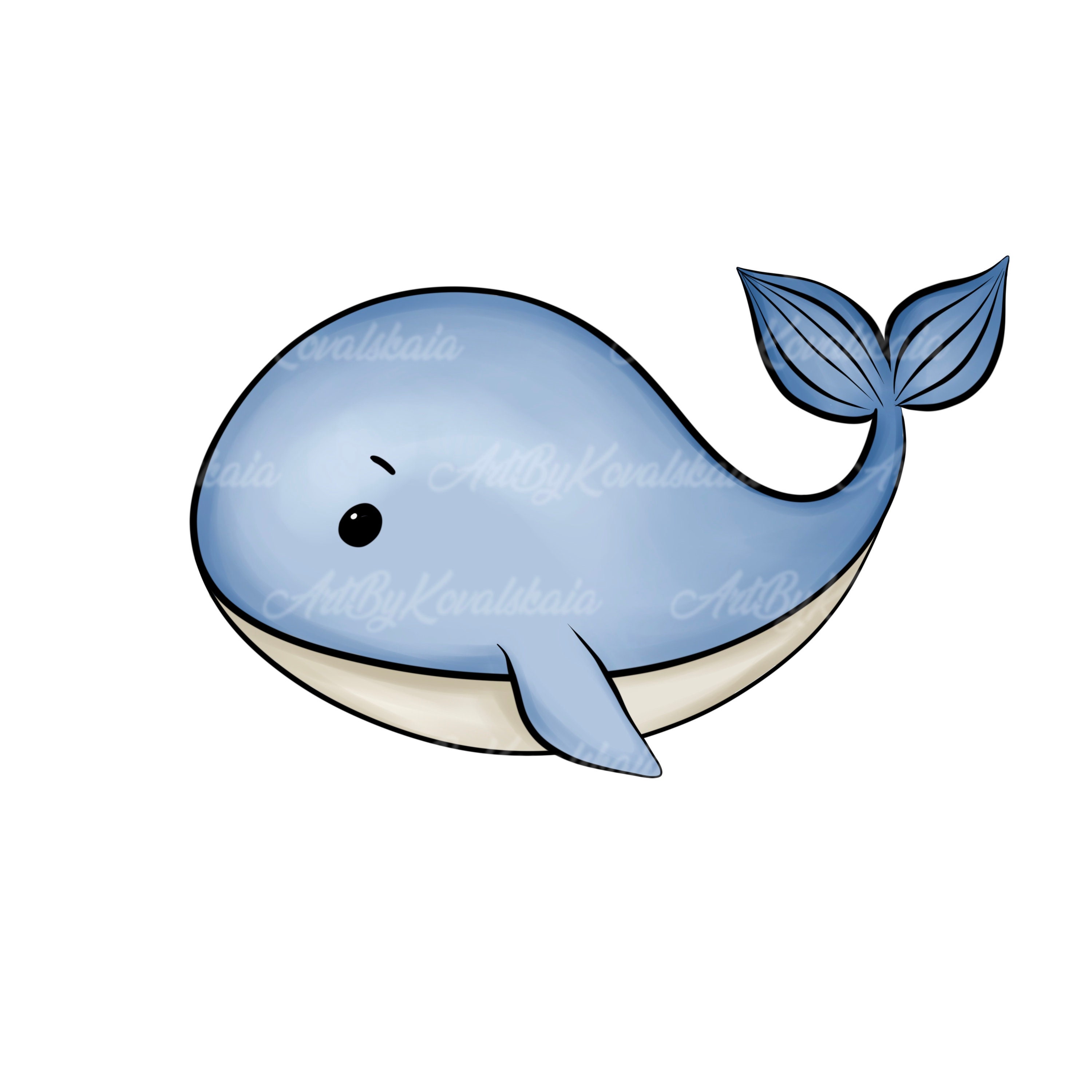 Whale PNG, Whale Clipart, Sea World, Sea Animals Clipart, Digital Download - Etsy