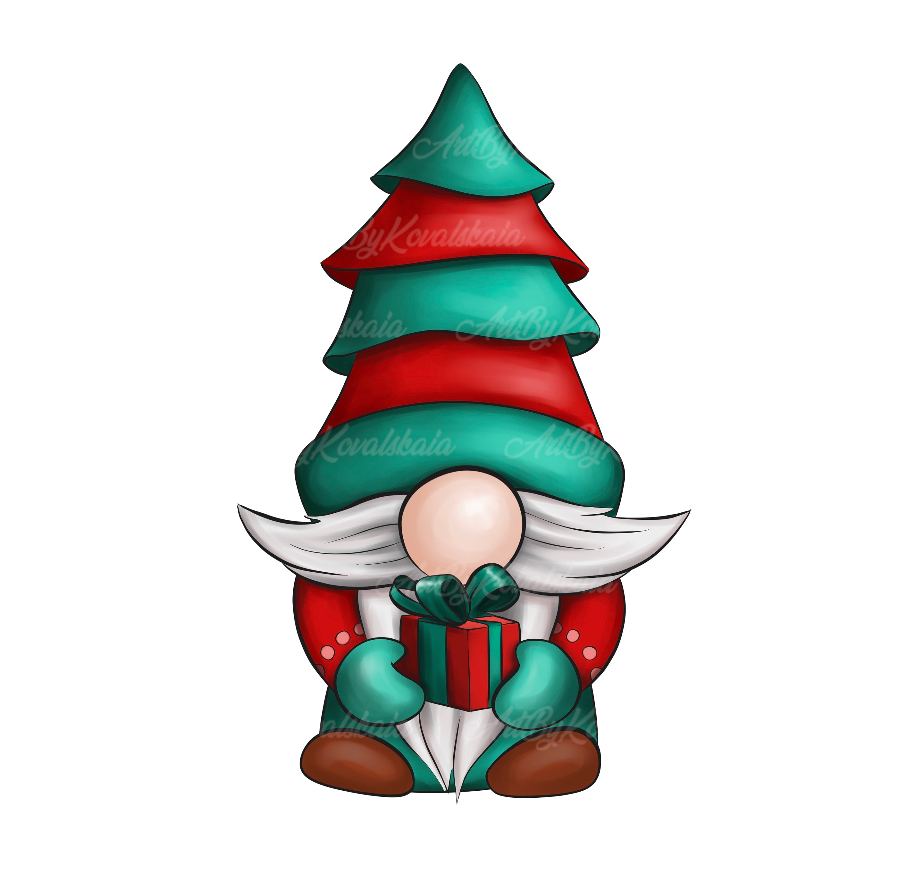 Christmas Gnome PNG, Gnome Clipart, Digital Download - Etsy