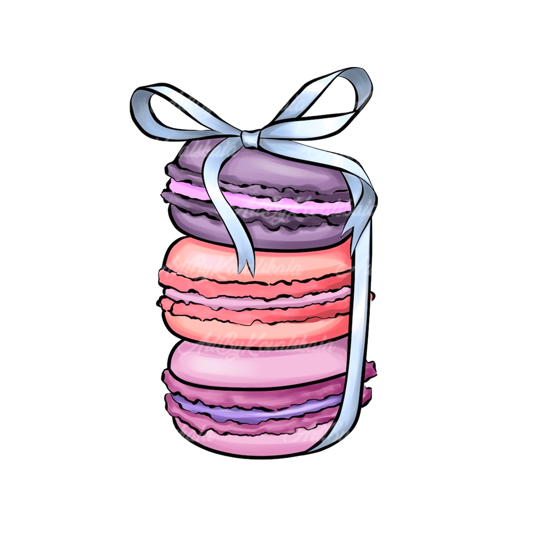 Macarons PNG, Macarons Clip Art, French Macaroon Clipart, Digital ...