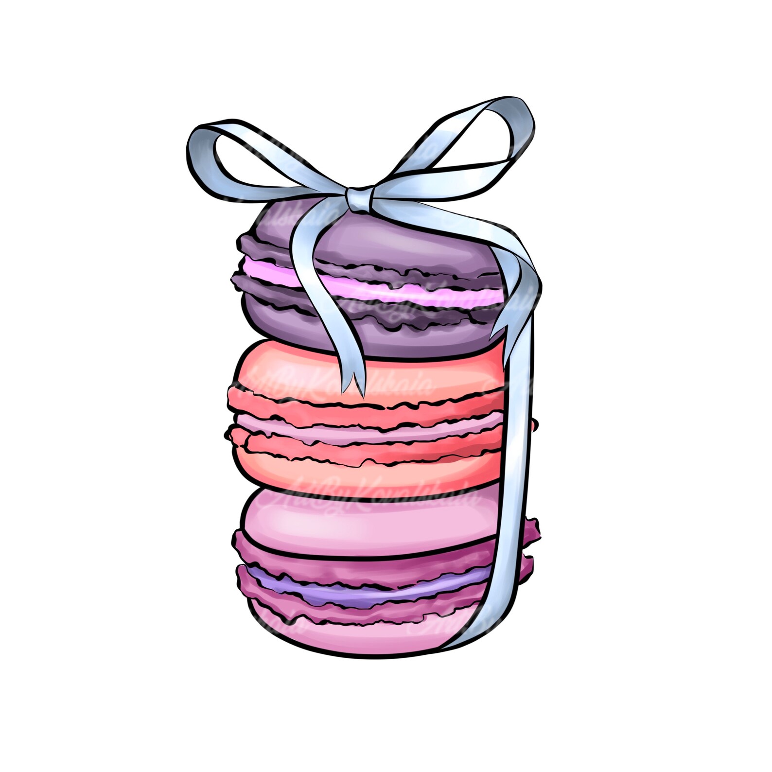 Macarons PNG Macarons Clip Art French Macaroon Clipart - Etsy