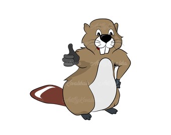 Beaver Retired Svg - Etsy