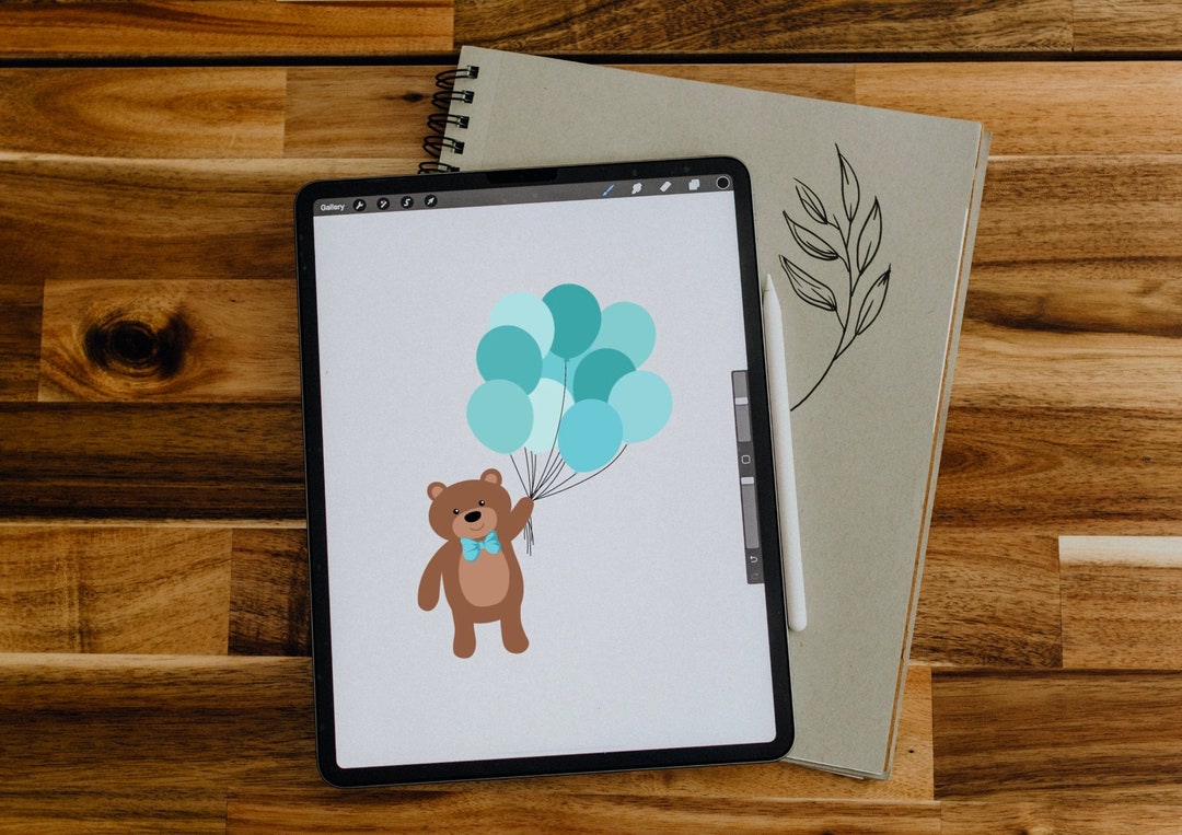 Teddy Bear, SVG, PNG, Baby Shower Boy, Teddy Bear Clipart, Digital ...