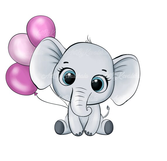 Olifantenslurf Omhoog Clipart Olifant Staand Met Slurf Omhoog
