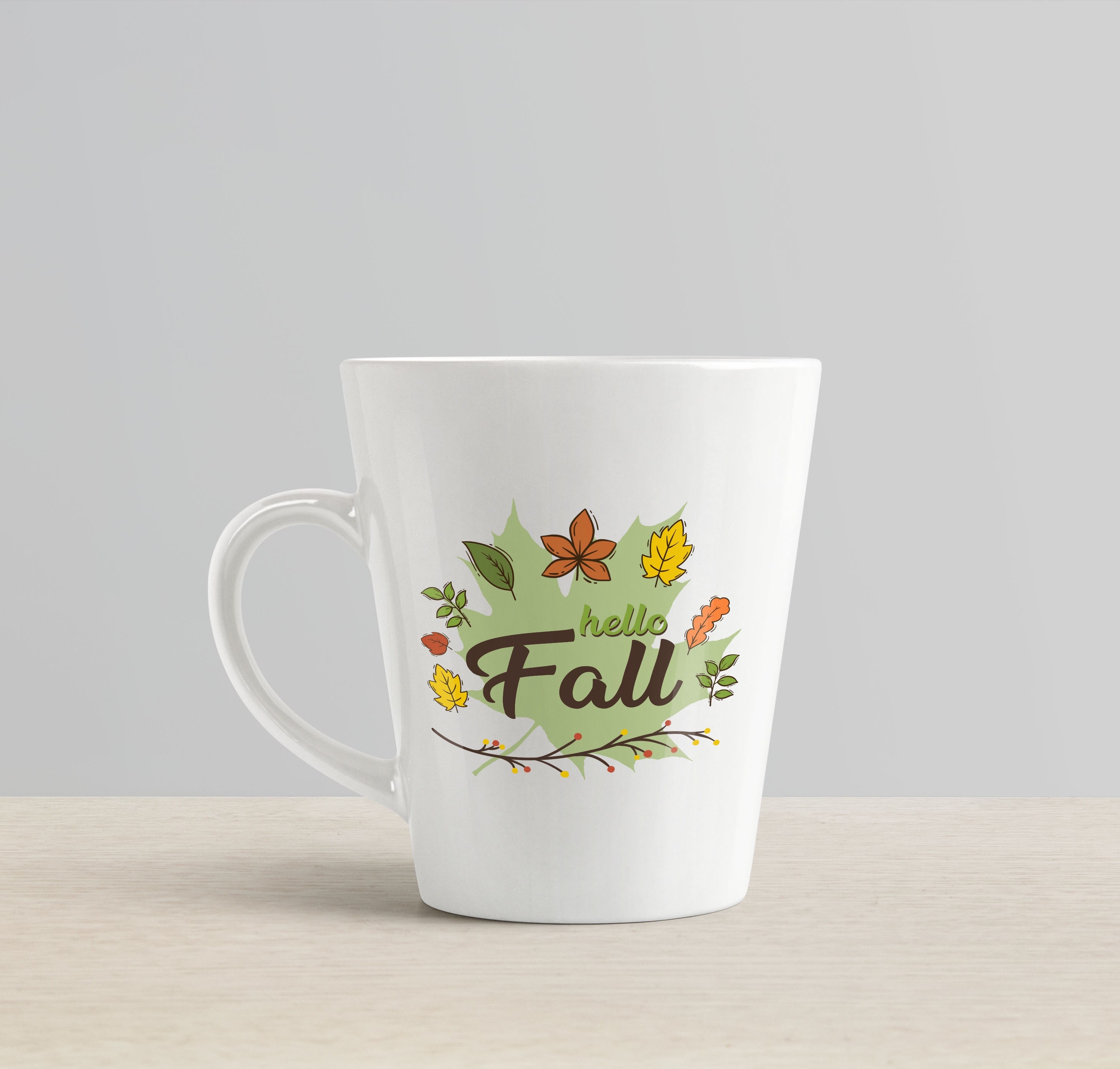 Hello Fall Clipart Leaves PNG Fall Clip Art Autumn Clipart - Etsy