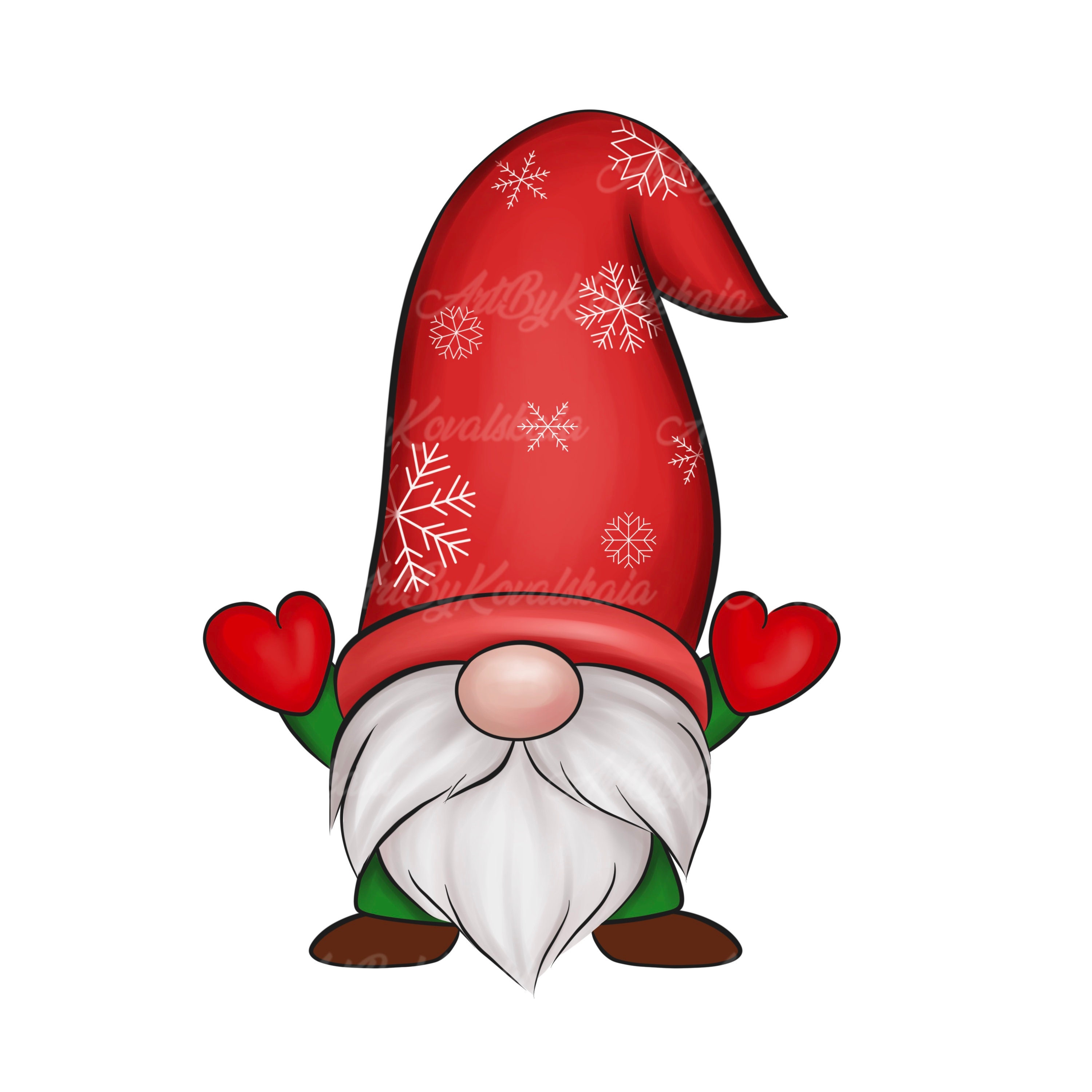 Christmas Gnome Png Gnome Clipart Digital Download Etsy