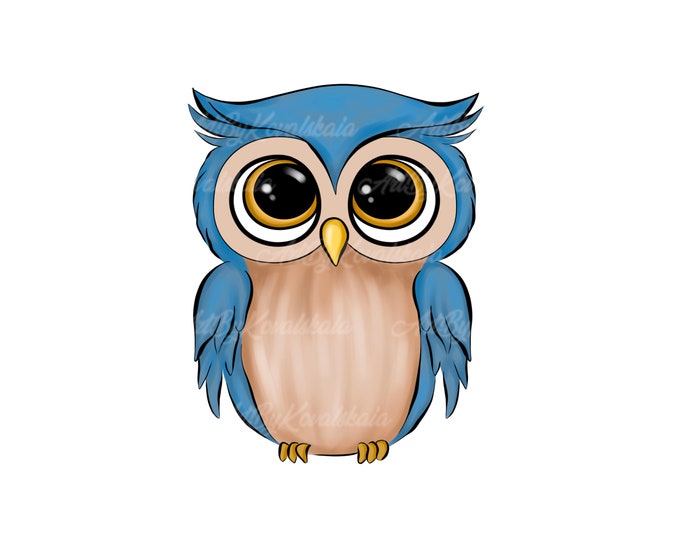 Cute Owl Clipart- Cute Bird -PNG Image for Personal or Commercial Use ...
